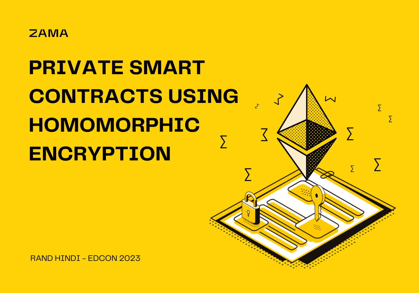 Private Smart Contracts Using Homomorphic Encryption 